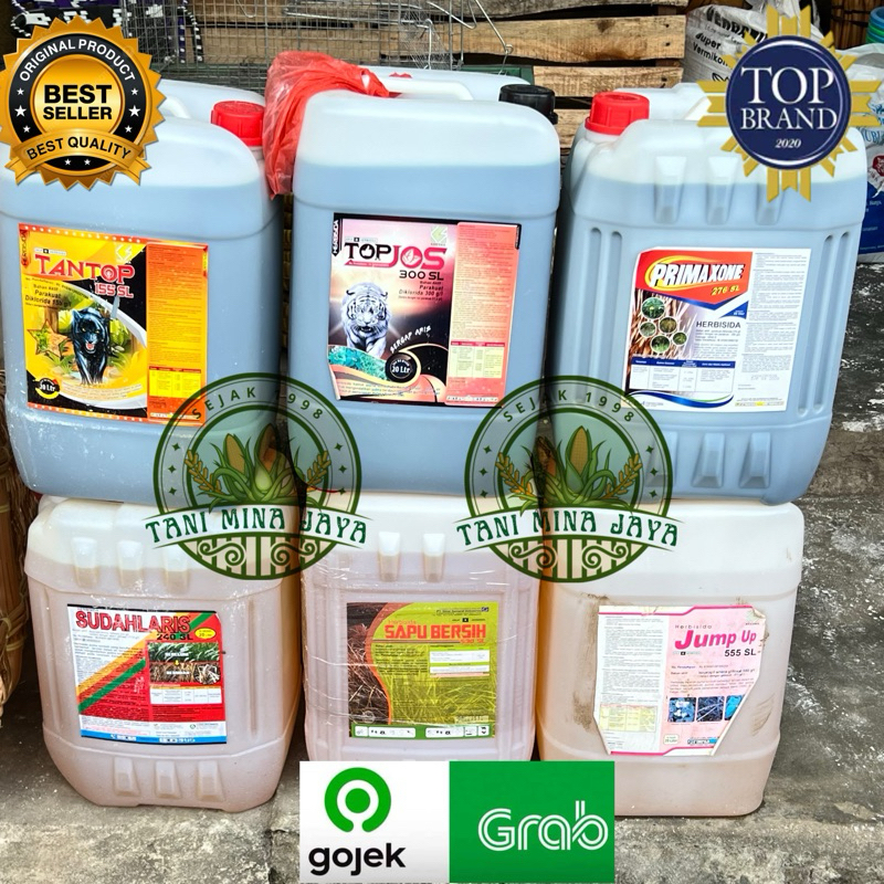 Jual [TANI MINA JAYA] HERBISIDA RACUN RUMPUT BERBAGAI MEREK DIRIGEN 20 ...