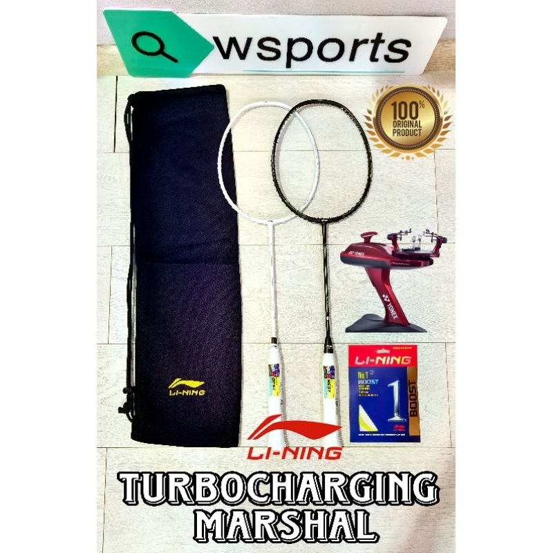 Jual Raket Badminton LiNing TurboCharging Turbo Charging Marshal ...