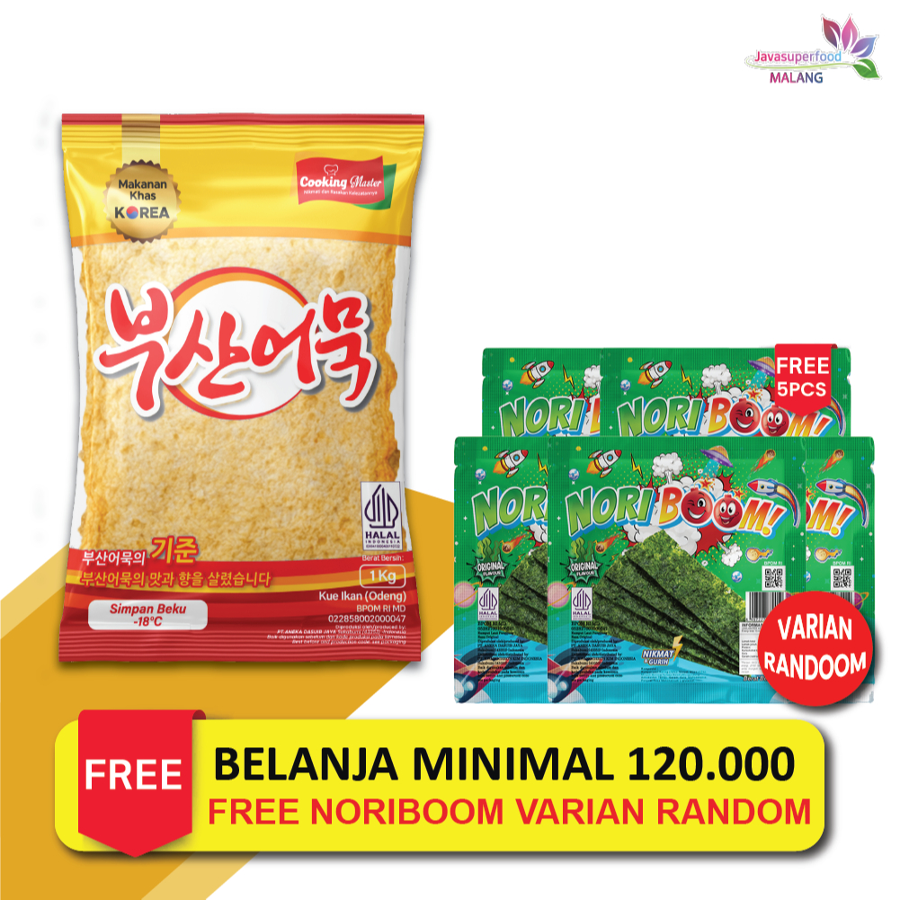 Jual Busan Eomuk Halal / Korea Fish Cake 1kg Makanan / Cemilan Korea ...