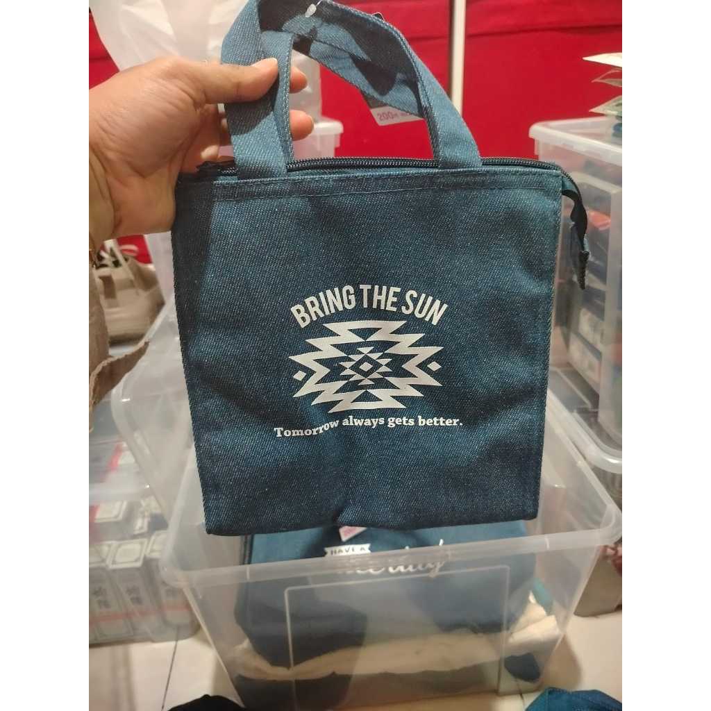 Jual Daiso Wide gusset tote bag | Shopee Indonesia