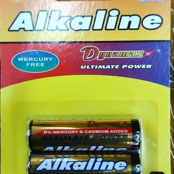 Jual Baterai Alkaline Dynamax Aa Ultimate Power Harga 2 Biji Baterai
