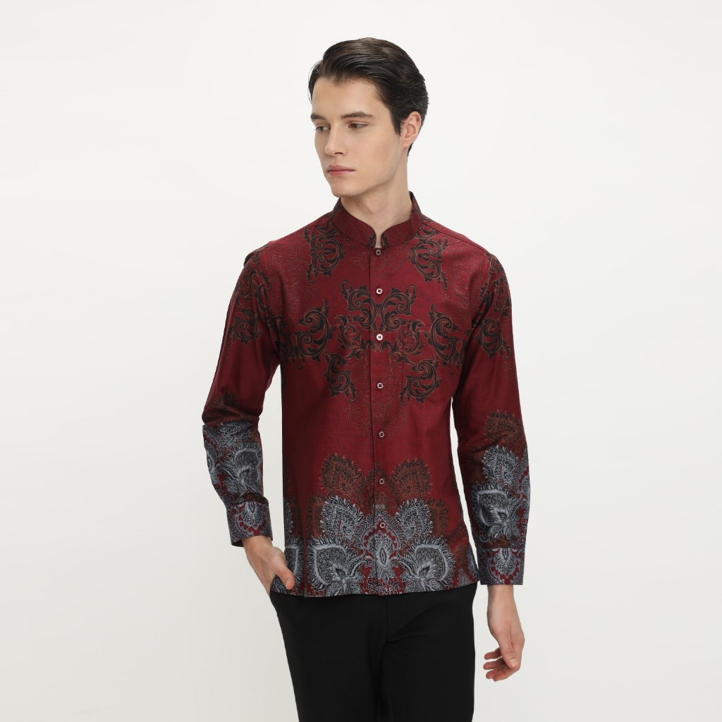 Jual Kemeja Koko Batik Pria Katun Batik Premium Sampai 3XL Formal ...
