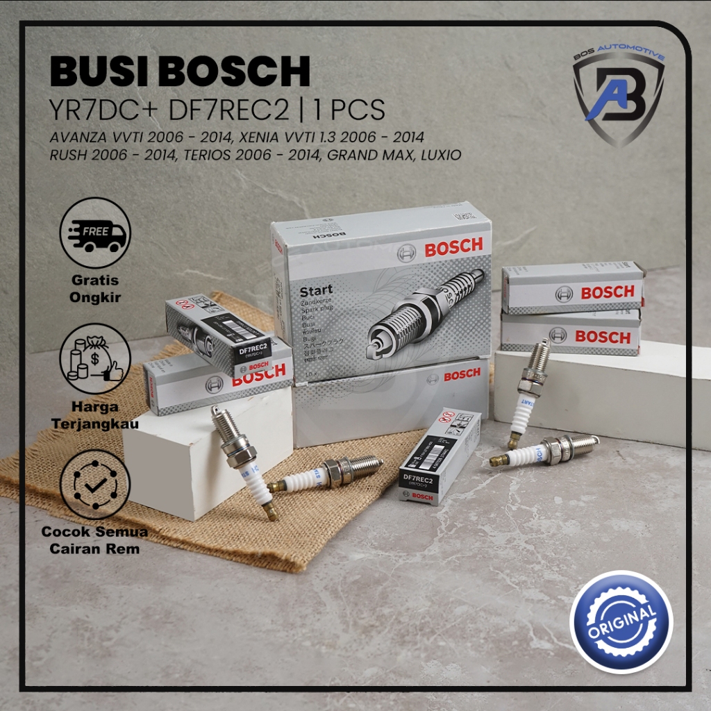 Jual Busi BOSCH Mobil Avanza Xenia Rush Terios YR7DC+ DF7REC2 Spark ...