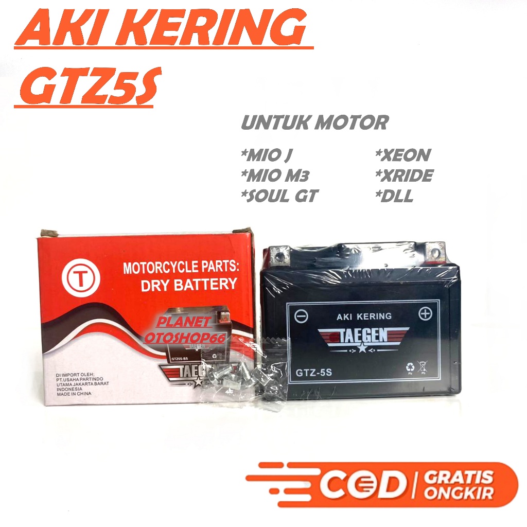 Jual AKI KERING YAMAHA OEM GTZ5S 5 AMPER / YAMAHA MIO J / MIO M3 / MIO GT 125 / MIO SOUL / XEON ...