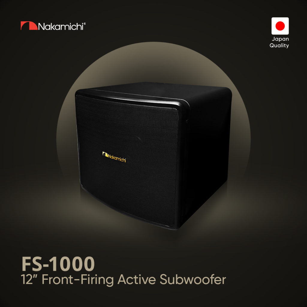Jual Subwoofer Aktif Home Karaoke 12 Inch Nakamichi FS 1000 | Shopee ...