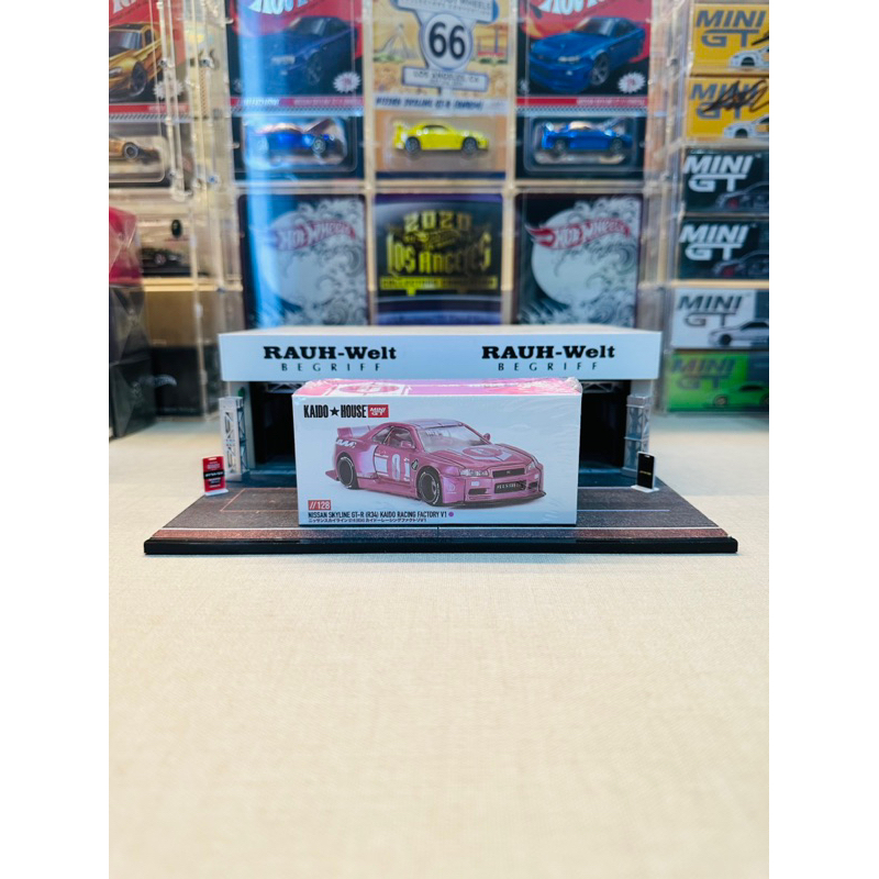 Jual Mini GT x Kaido House KHMG128 Nissan Skyline GT-R R34 Pink Kaido ...