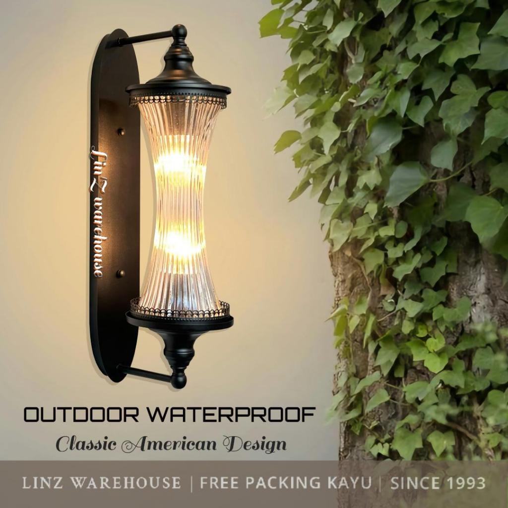 Jual Lampu dinding CLASSIC AMERICAN OUTDOOR WATERPROOF SERIES 13 wall ...