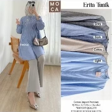 Jual Erita Tunik (Moca) | Shopee Indonesia
