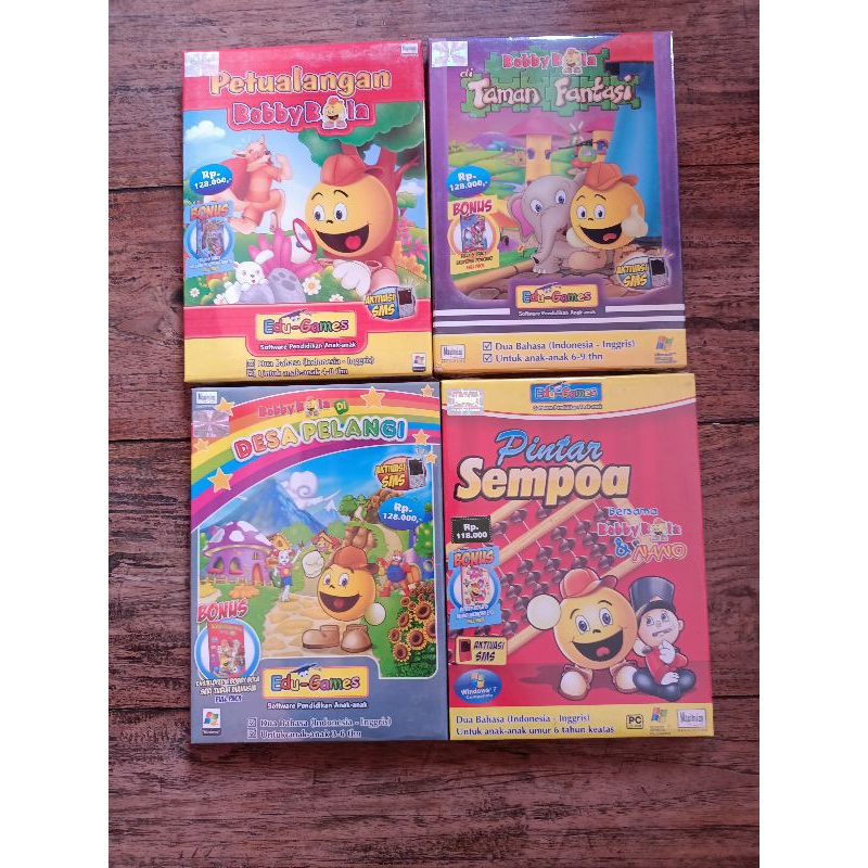 Jual game edukasi PC bobby bola | Shopee Indonesia