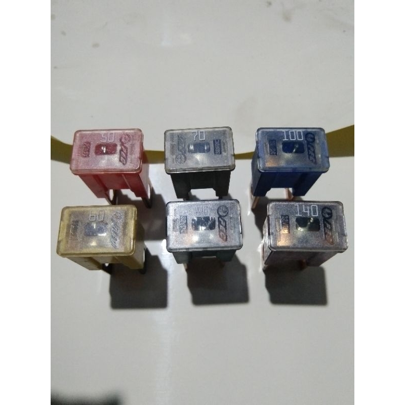 Jual Sikring Pusat Besar 50A 60A 70A 80A 100A 140A Original Japan | Shopee Indonesia