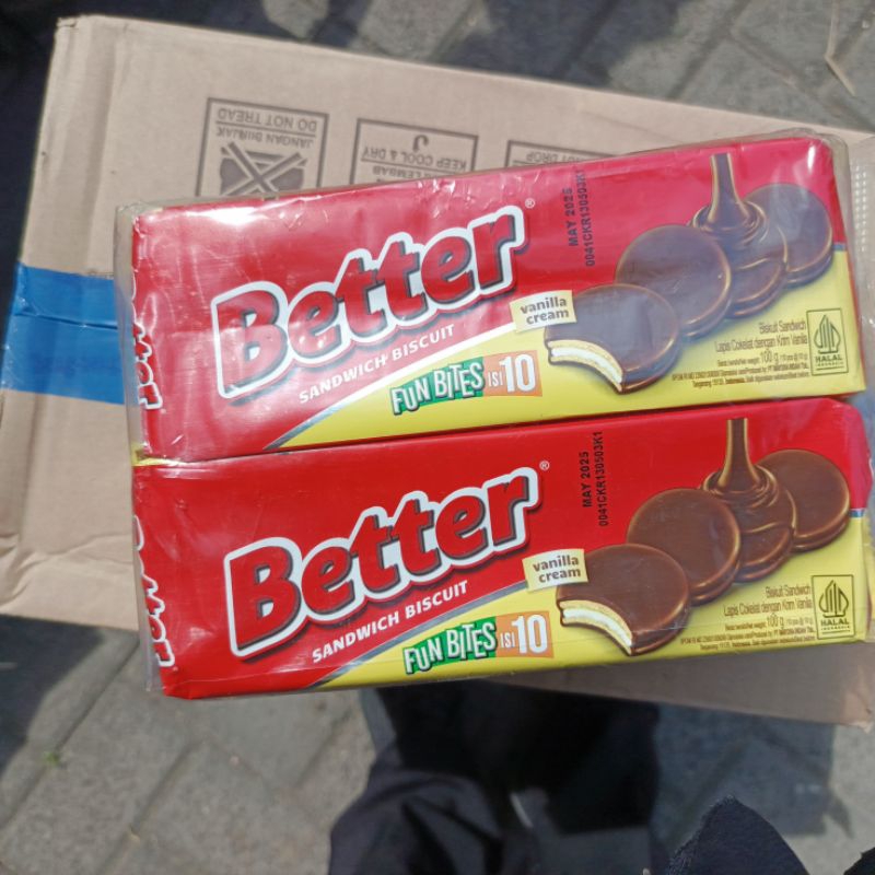 Jual BETTER BISKUIT COKLAT PACK 120GR & RENCENG (10PCS) | Shopee Indonesia