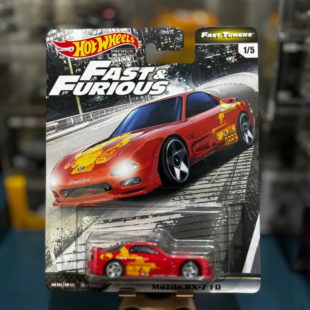 Jual Hot Wheels Fast & Furious - Mazda RX-7 FD Red (Japan Sticker) | HW ...
