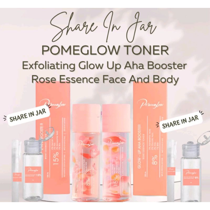 Jual Toner Pomeglow Glow-Up AHA Booster - Exfoliating Toner - Face ...