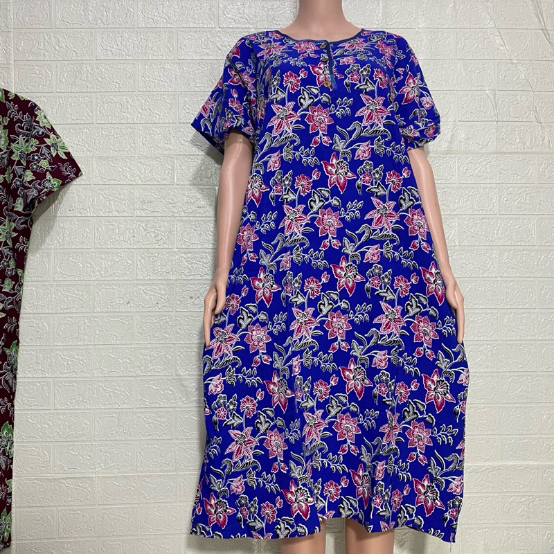 Jual Daster Ibu Plisir Kencana Ungu Label Coklat Busui Bumil Baju ...