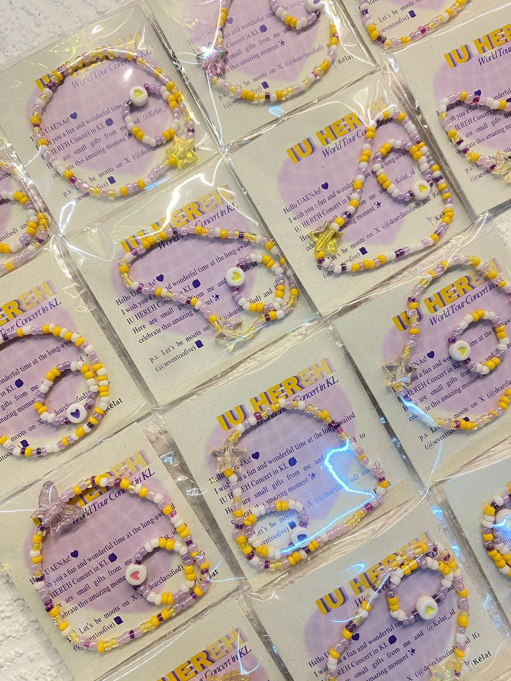 Jual freebies konser event ulang tahun birthday party - merch kpop ...