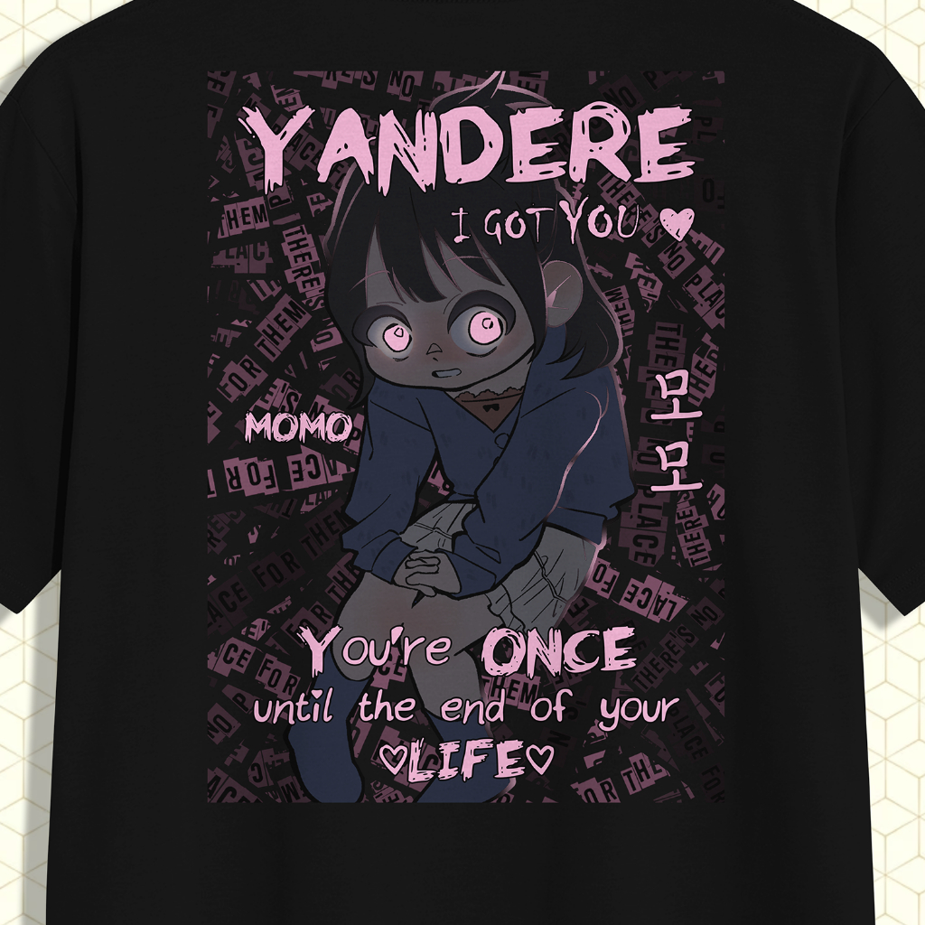 Jual YuuRa Hobbies Kaos Unisex - Twice - I Got You Yandere - Momo ...