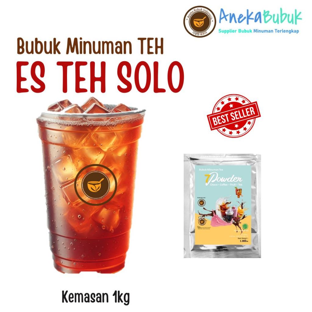 Jual Bubuk ES TEH SOLO 1Kg - Bubuk Minuman Rasa ES TEH SOLO 1Kg - ES ...