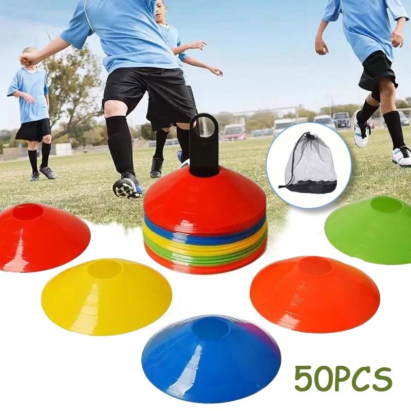 Jual 50pcs/Set Cone Sepak Bola Mangkok Bola Training Latihan Atlet ...