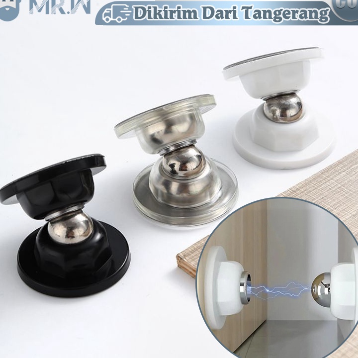 Jual HJ6 Penahan Pintu Magnet Stopper Pintu Magnet Door Stopper Magnet ...