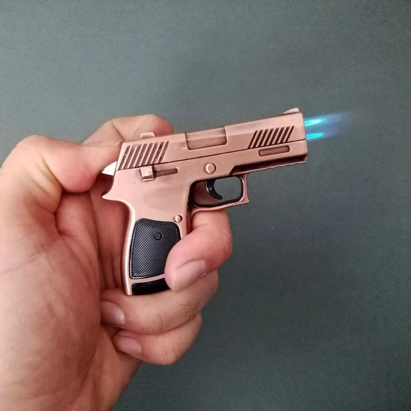 Jual Korek api bentuk pistol mini 3 api isi ulang gas HP056 | Shopee ...
