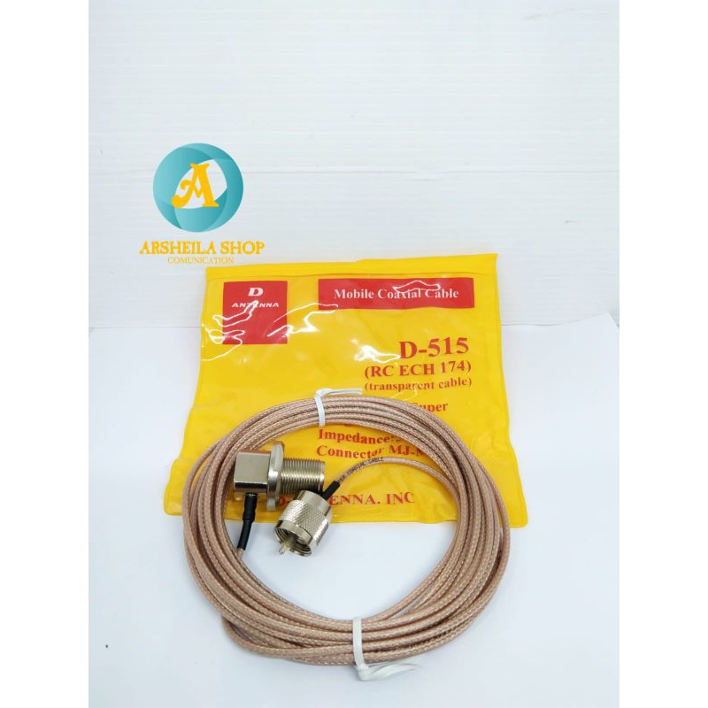 Jual kabel antena D515 Diamond kabel bracket radio rig mobil tevlon ...
