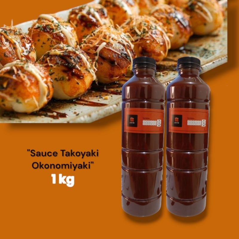Jual Saus Takoyaki Okonomiyaki Halal - 1kg | Shopee Indonesia