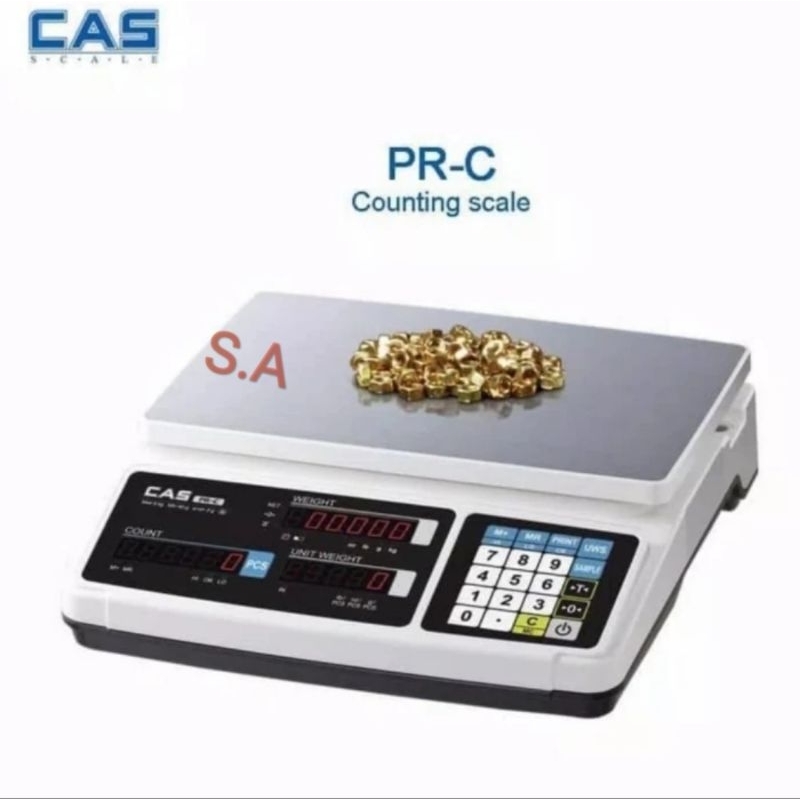 Jual timnas baut/timbangan digital counting Scale CAS PR-C KAP. 6kg (S.A) | Shopee Indonesia