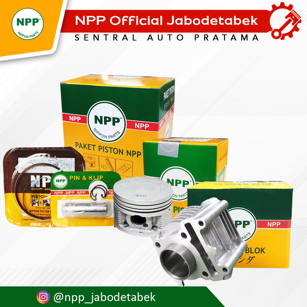 Jual Silinder Blok Kit Jupiter Z (Kode 47200-5TP00-NPP SBK) 100% Original NPP | Shopee Indonesia