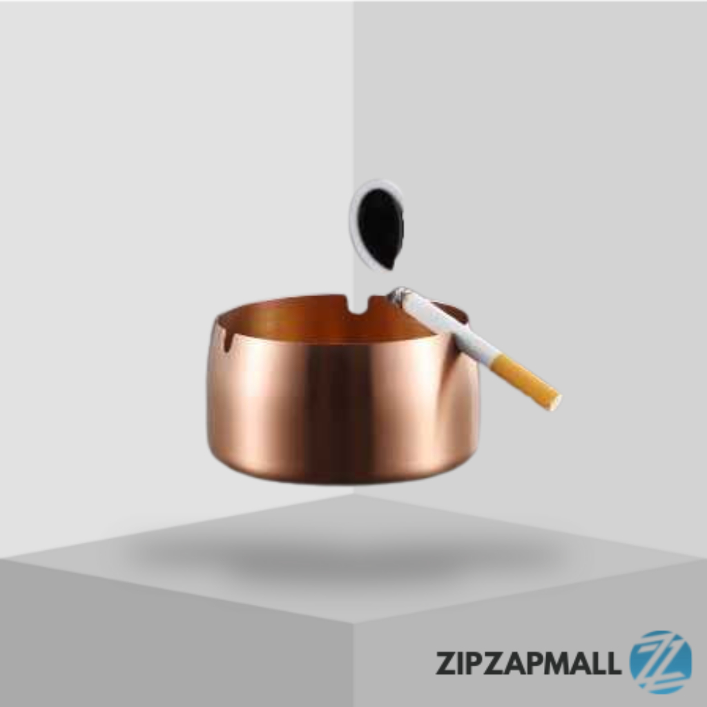 Jual Asbak Rokok Cigar Ashtray Ash Stainless Steel/Tempat Abu Rokok ...