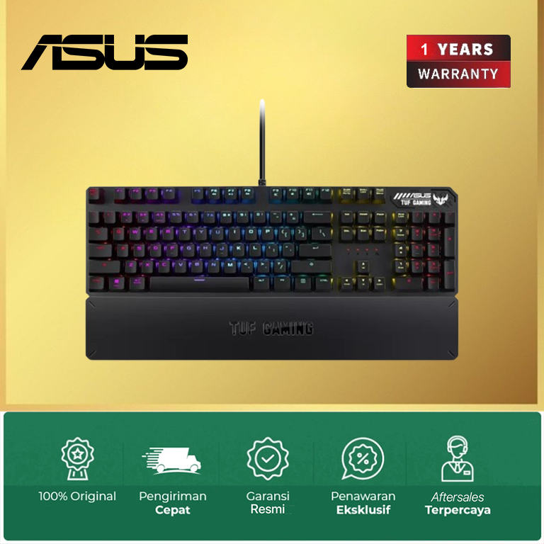 Jual ASUS TUF Gaming K3 RGB Mechanical with N-key Rollover Gaming ...