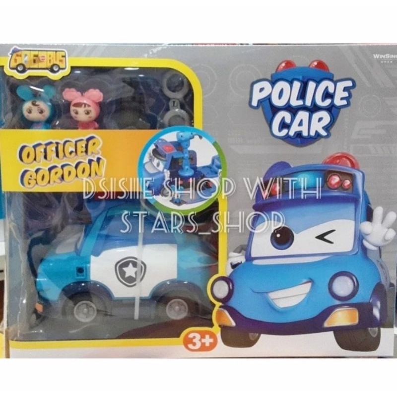 Jual Gogo Bus Officer Gordon Police Car Original | Shopee Indonesia