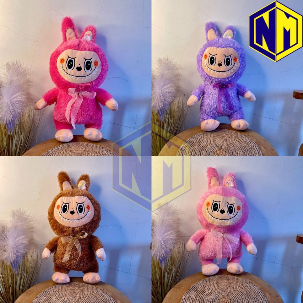 Jual BONEKA LABUBU TINGGI 60CM PAKAI LAMPU LED NYALA THE MONSTER ...