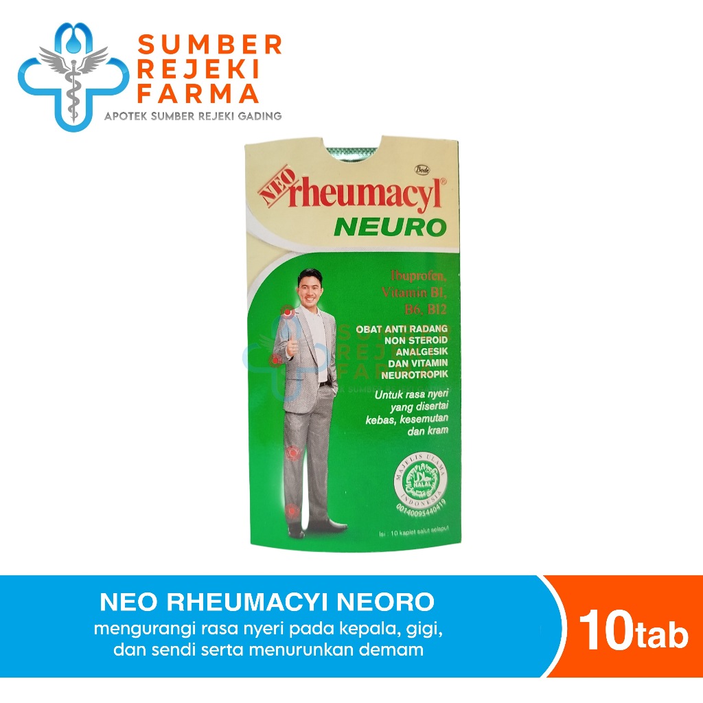 Jual Neo Rheumacyl Neuro Strip 10 Tablet - Obat Pereda Nyeri, Kesemutan ...