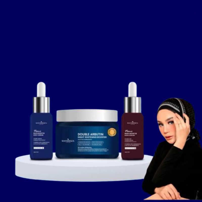 Jual Maydooza - Serum Biru Nano Blue Booster Body Serum 30ml Serum day ...