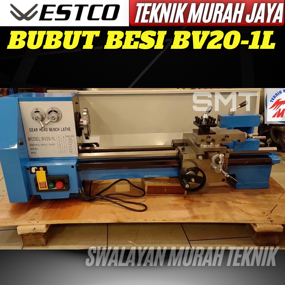 Jual WESTCO Mesin Bubut Besi Kecil BV20L BV20-1L Bench Lathe BV20L-1 ...