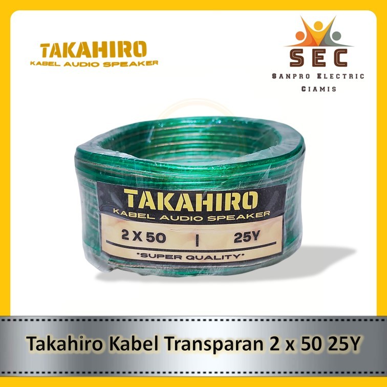 Jual KABEL LISTRIK AUDIO SOUND CABLE SERABUT TRANSPARAN 2X50 2 X 50 ...