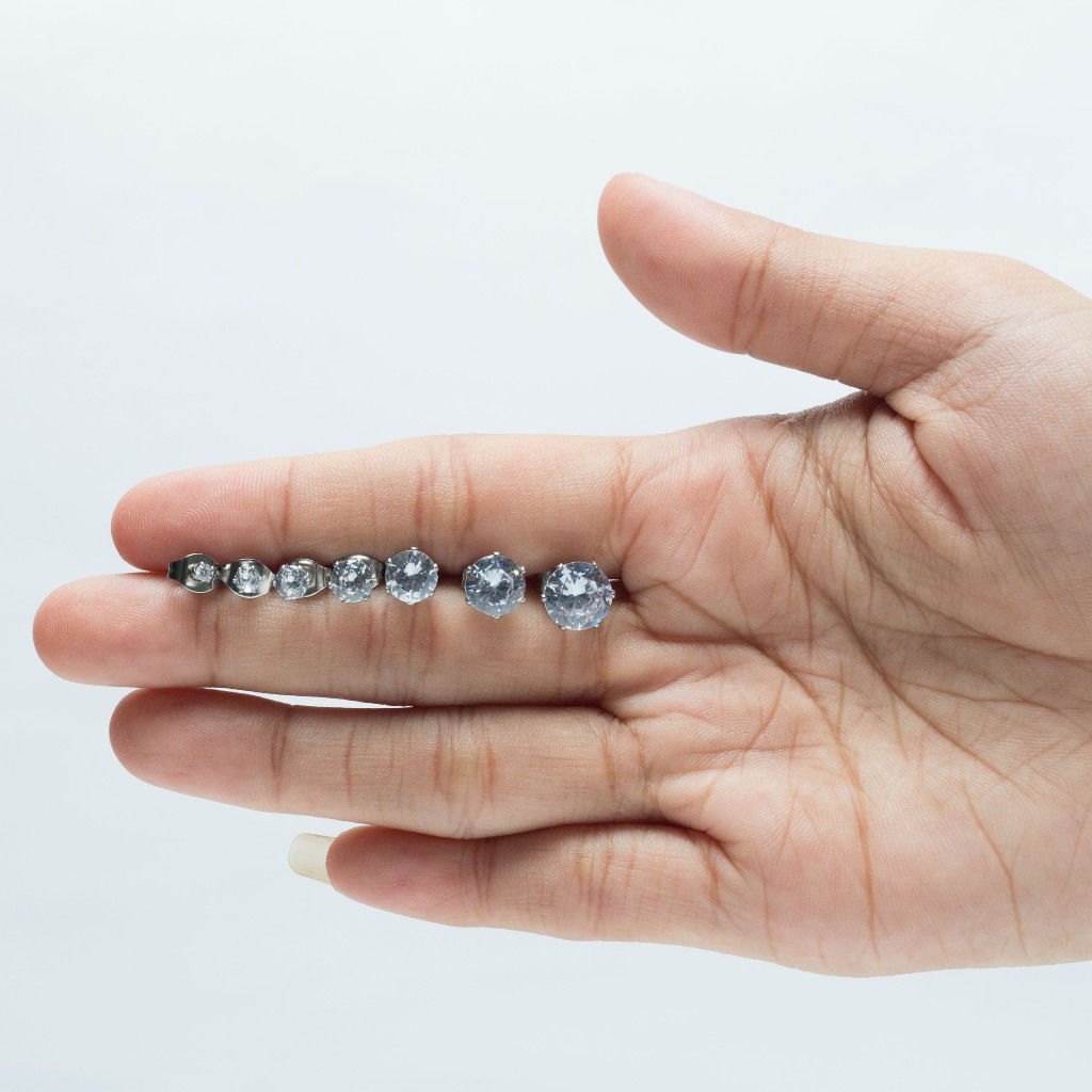 Jual ANTING GIWANG // ANING MATA SATU // ANTING WANITA BULAT ( DASAR ...