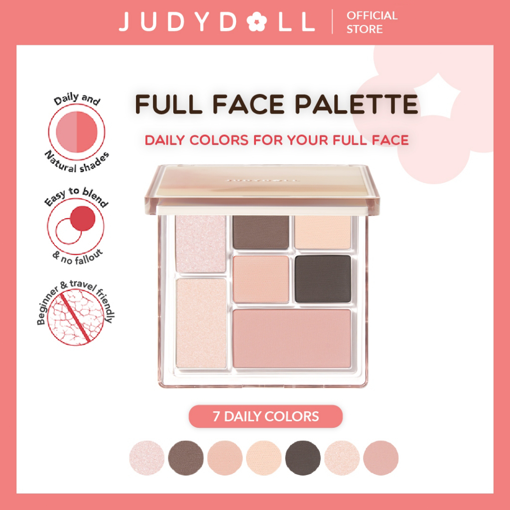 Jual Judydoll Full Face Palette - Multi Function Palette for Full Face ...