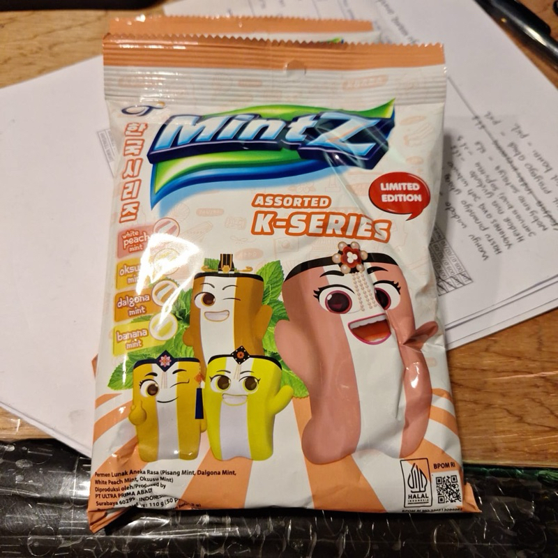 Jual MINTZ Assorted mint K-Series 110gram | Shopee Indonesia