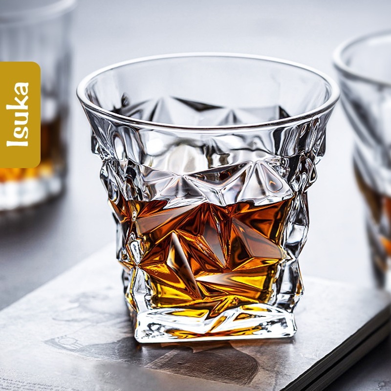 Jual Gelas Kaca Wine Teh Kopi Susu Bening Whiskey Glass Gelas Minum Beer Whisky Lorient 01 ...