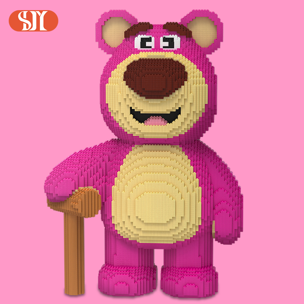 Jual Nano Blocks Bricks Lotso Bear Jumbo 10453pcs Jumbo 3D Mainan Balok ...