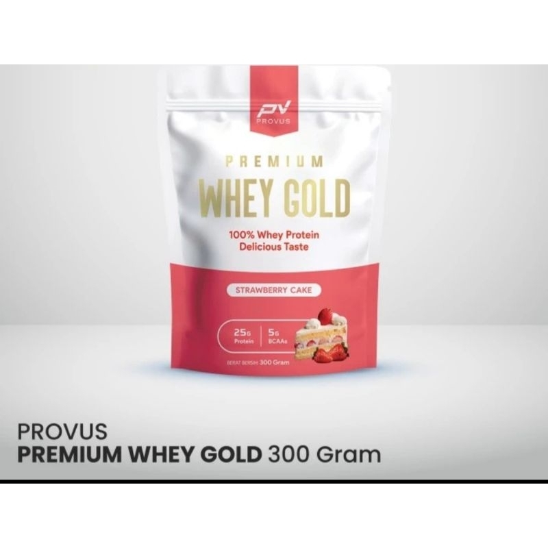 Jual Provus Whey Gold Premium 300 gram gr Susu Protein Gym Fitness ...