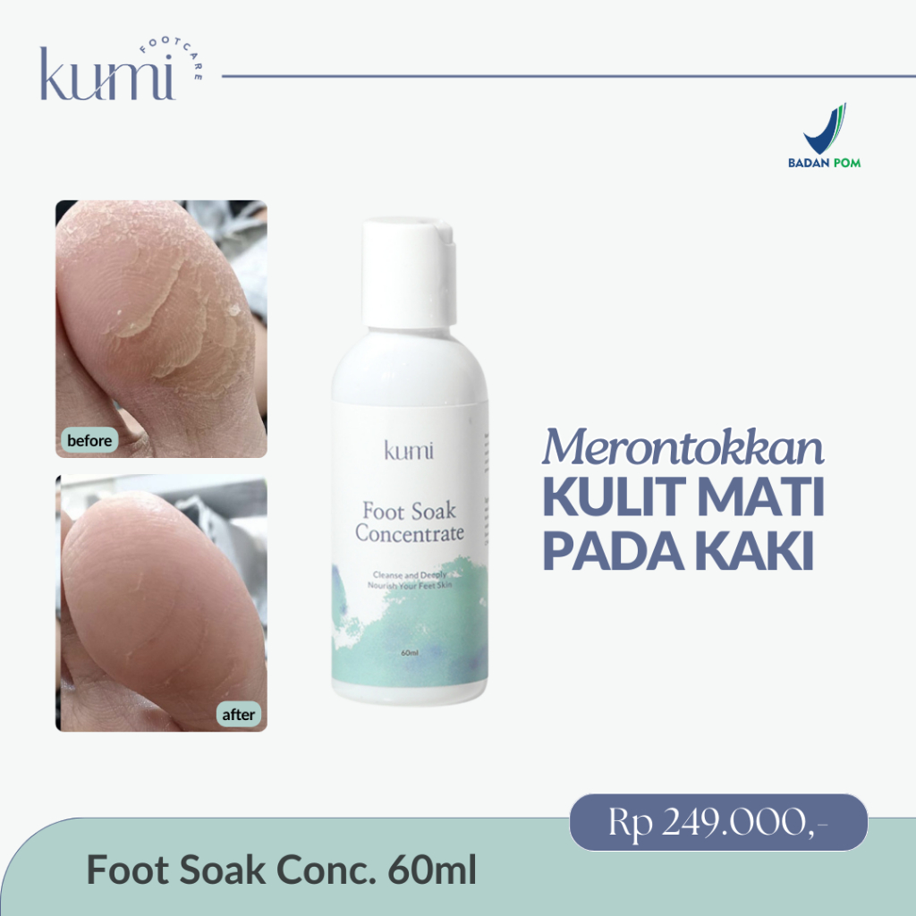 Jual Kumi Foot Soak Concentrate / Pedicure / Footcare / Sabun cuci kaki ...