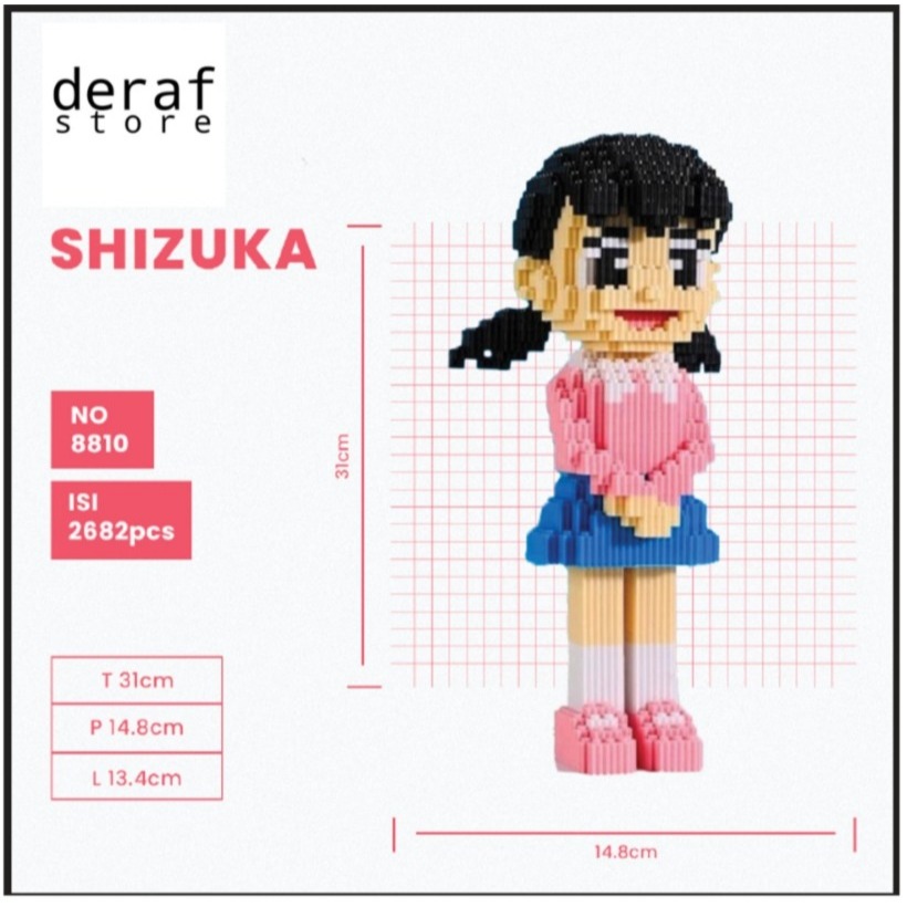 Jual NANO BLOCK DORAEMON AND FRIENDS | Shopee Indonesia