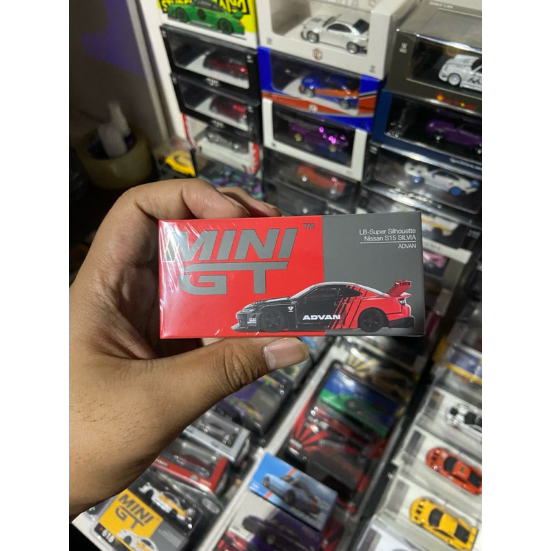 Jual Mini GT Nissan Silvia S15 Advan Sealed | Shopee Indonesia