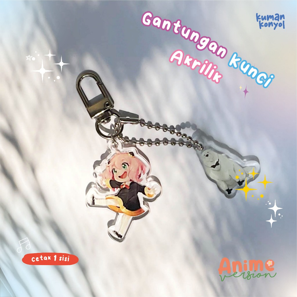 Jual GANTUNGAN KUNCI ANYA ️ KEYCHAIN SPY X FAMILY ️ ANYA FORGER ️ GANCI ...