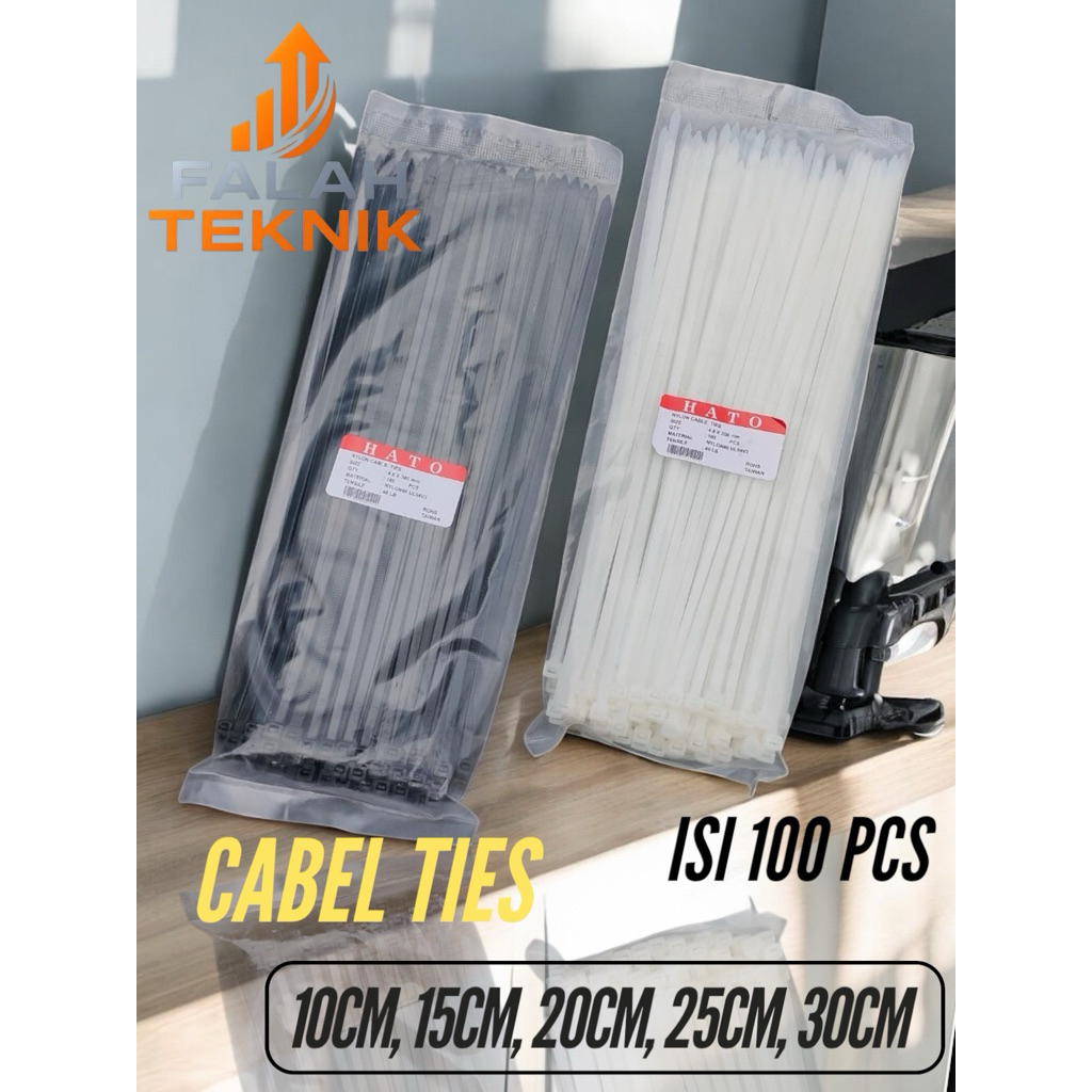 Jual Kabel Ties Ikat Cable Ties Kabel Tis 10cm 15cm 20cm 25cm 30cm ...
