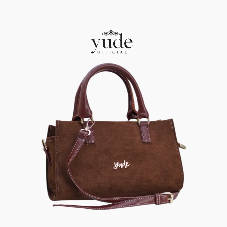 Jual Yude - Top Handle Tas Selempang Suede Tas Shoulder Bag Wanita Kina ...