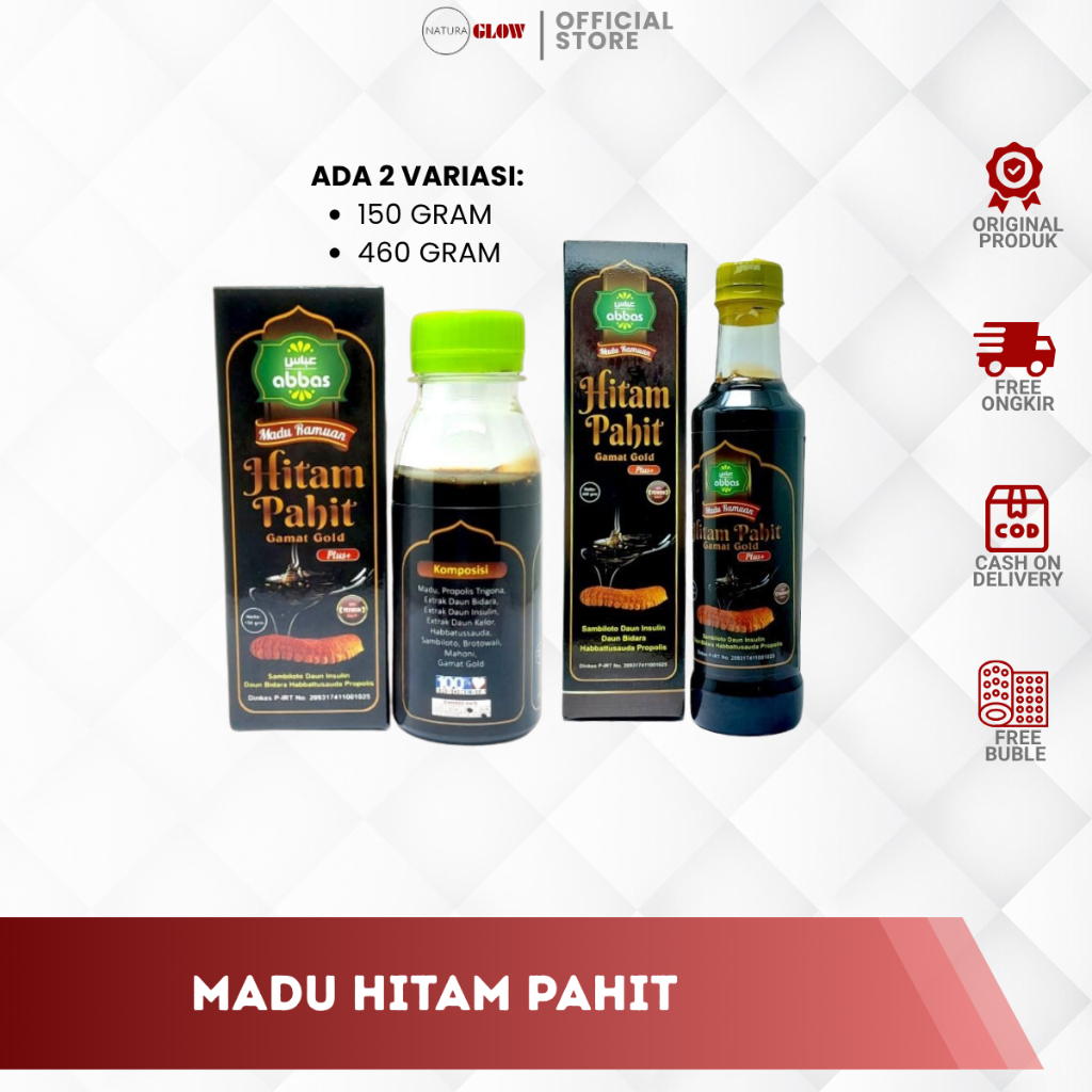 Jual MADU HITAM + GAMAT TERIPANG ABBAS – madu gamat | madu tripang ...