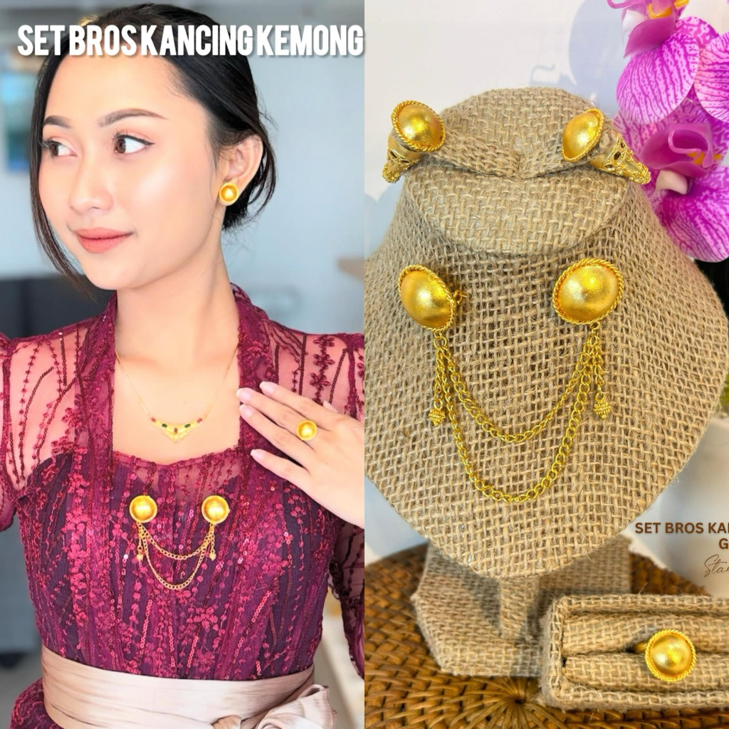 Jual Starlight Bali || Set Bros Kancing Kemong / Bros Kemong / Set ...